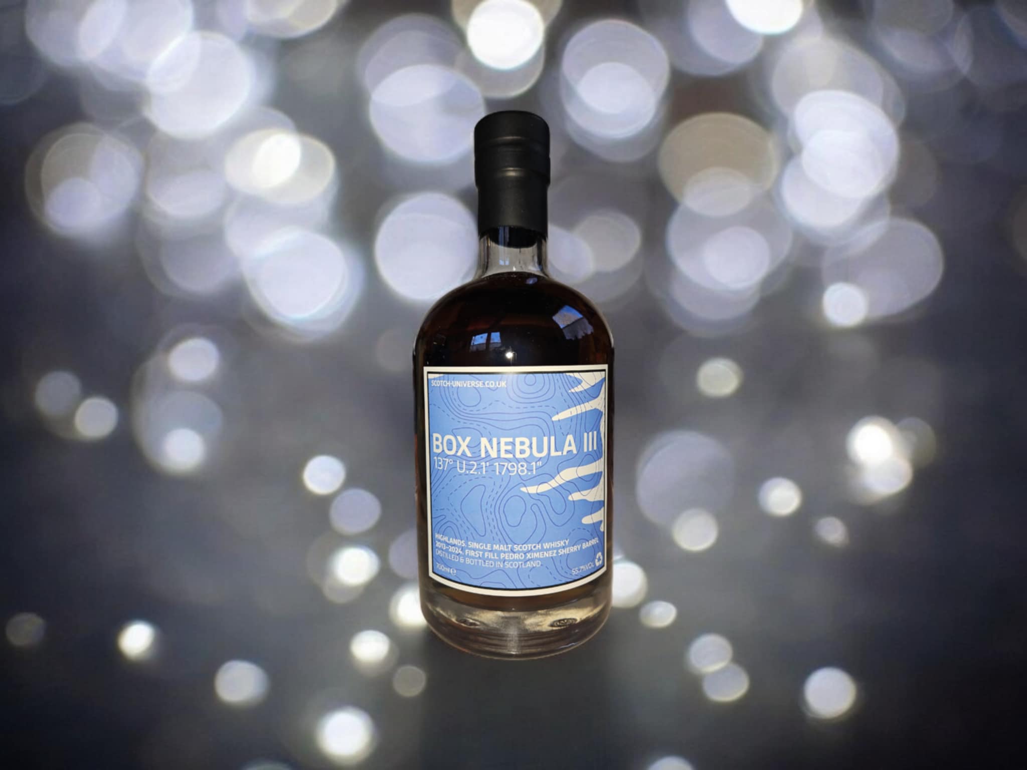 Scotch Universe Box Nebula III 2013/2024 11 J. 55,7% 1st Fill Pedro ...